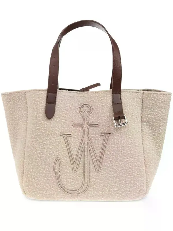 JW Anderson Logo-embroidered Tote Bag