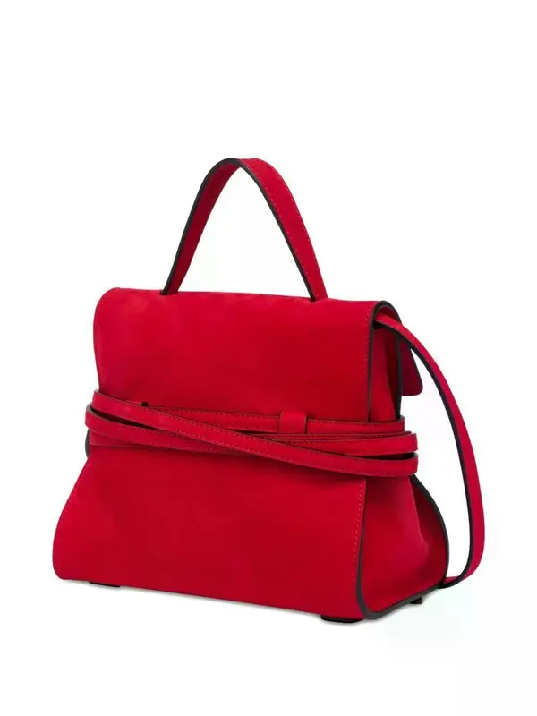 Moschino Small Tie Me Tote Bag - Red