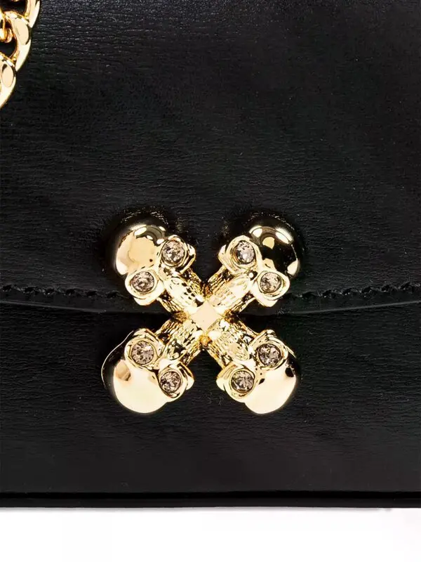 Alexander McQueen Skull Flower Shoulder Bag