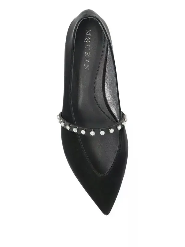 Alexander McQueen Stud-detailing Ballet Flats