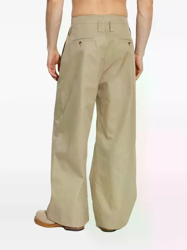 Alexander McQueen Poplin Trousers
