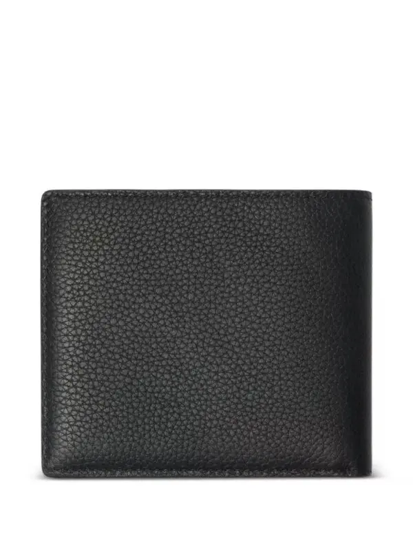 Burberry Grained Leather Bifold Wallet