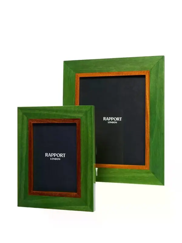 RAPPORT LONDON Large Heritage Chroma Photo Frame - Green