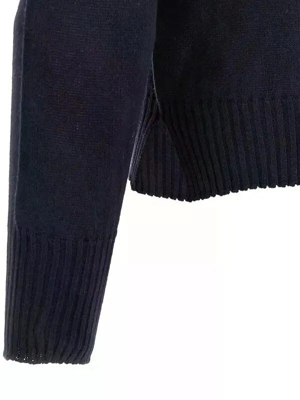 MA'RY'YA Crew-neck Sweater - Blue