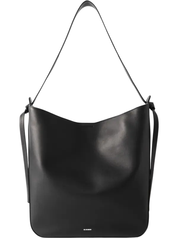 JIL SANDER - Knotted Leather Tote Bag