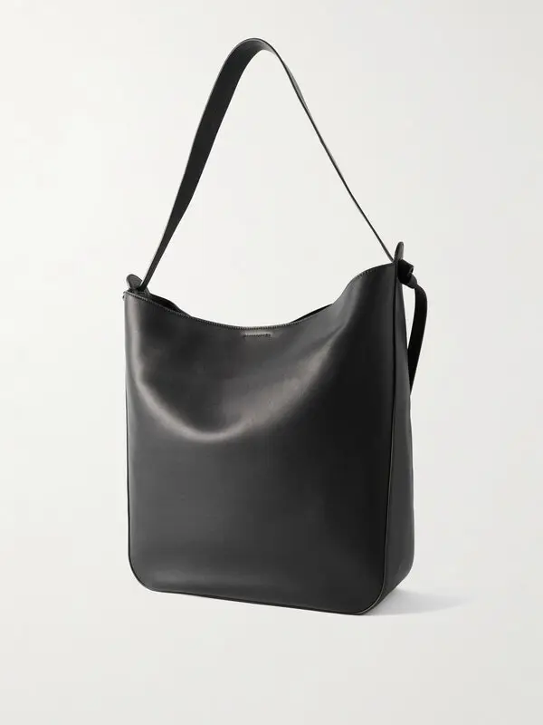 JIL SANDER - Knotted Leather Tote Bag