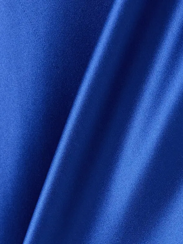 Gabriela Hearst Jesaba Silk-satin Maxi Dress - Blue