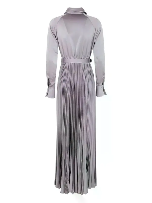 SELF-PORTRAIT Pleated Shirt Dress