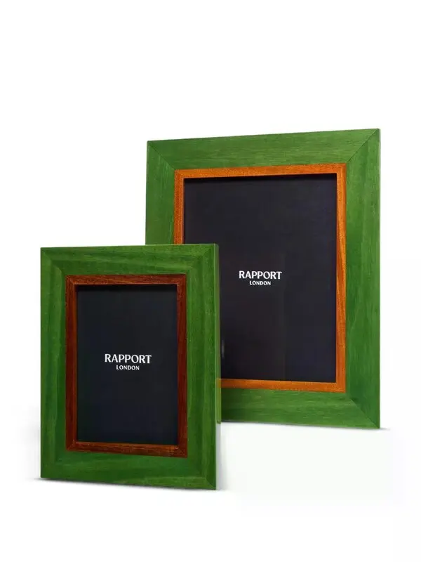 RAPPORT LONDON Small Heritage Chroma Photo Frame - Green