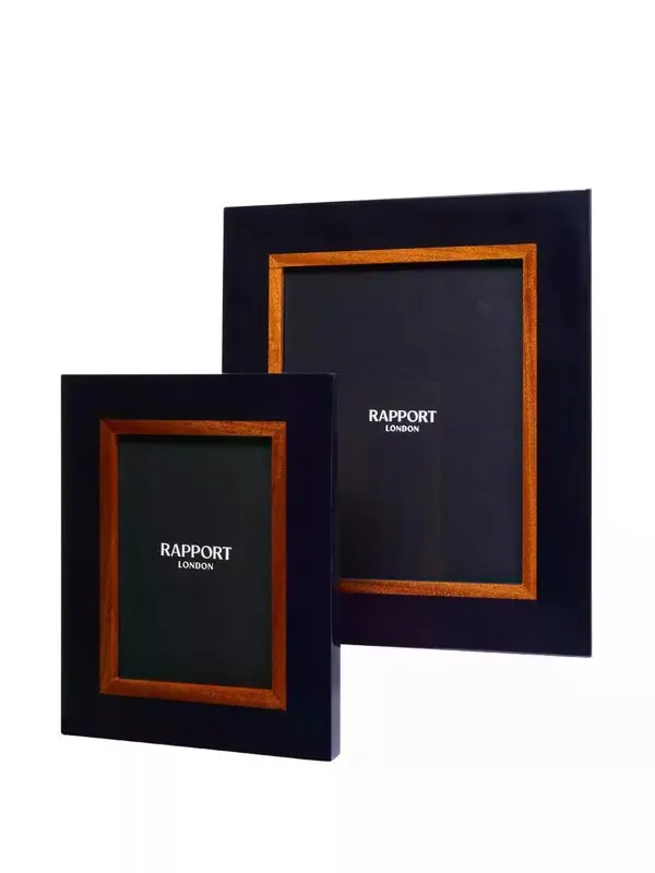 RAPPORT LONDON Large Heritage Photo Frame - Black