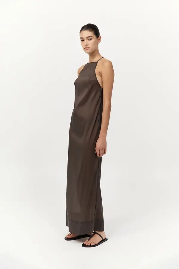 ST AGNI Column Maxi Dress