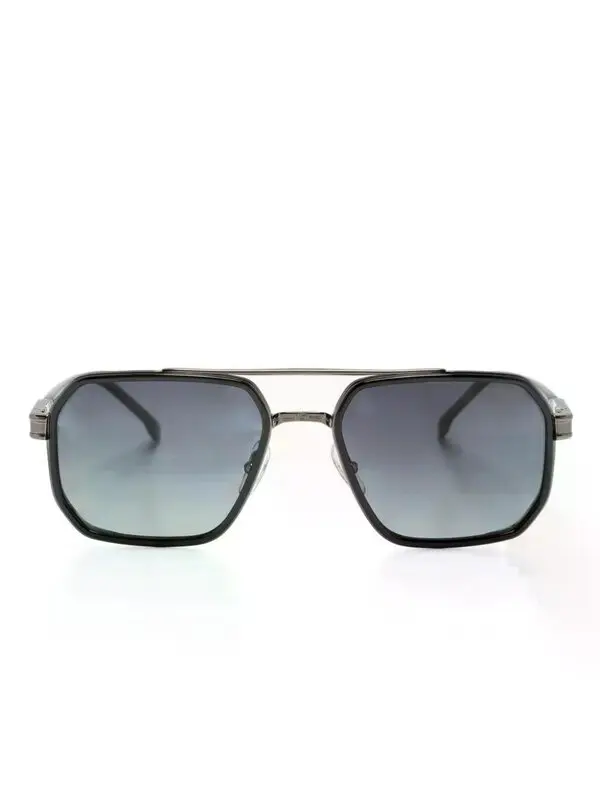 Carrera Eyewear Polarized Pilot-frame Sunglasses - Black