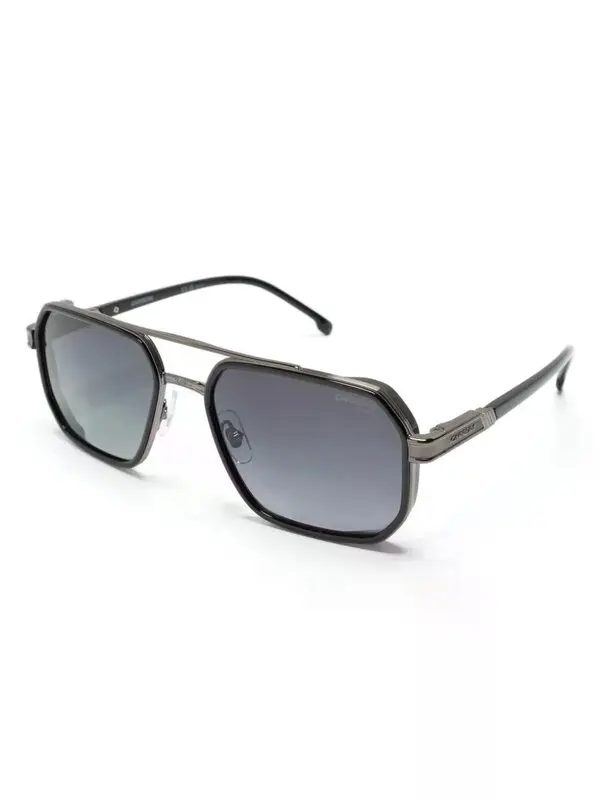 Carrera Eyewear Polarized Pilot-frame Sunglasses - Black