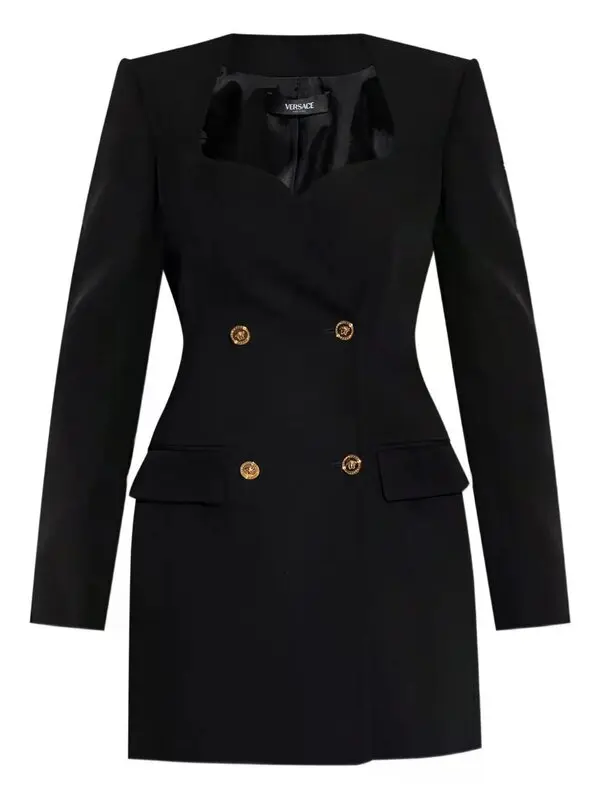 Versace Double-breasted Blazer Dress