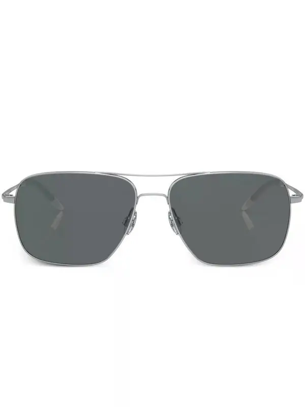 Oliver Spencer Clifton Sunglasses - Silver