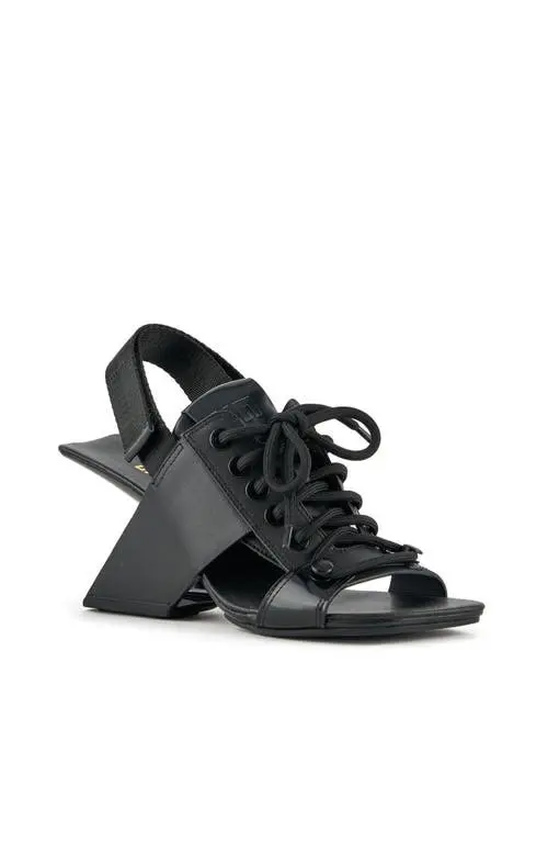 United Nude Loop Sporty Hi Sandal - Black