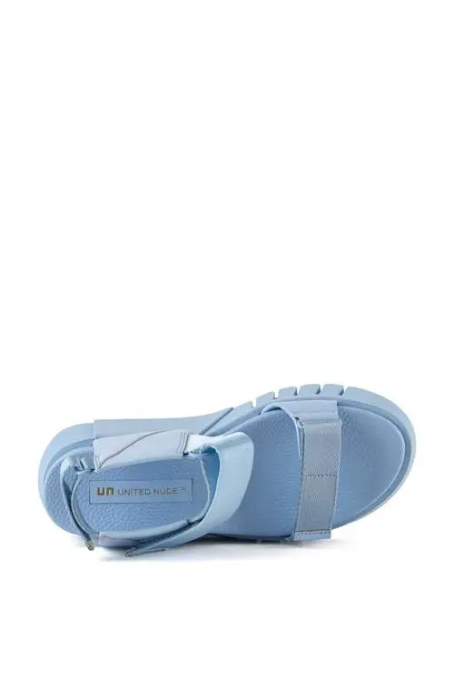 United Nude Delta Run Platform Sandals - Skyway