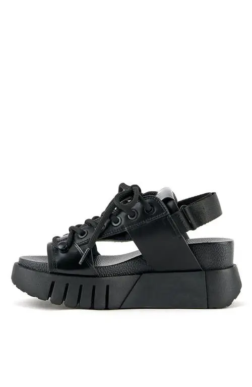 United Nude Delta Sporty Sandals - Black
