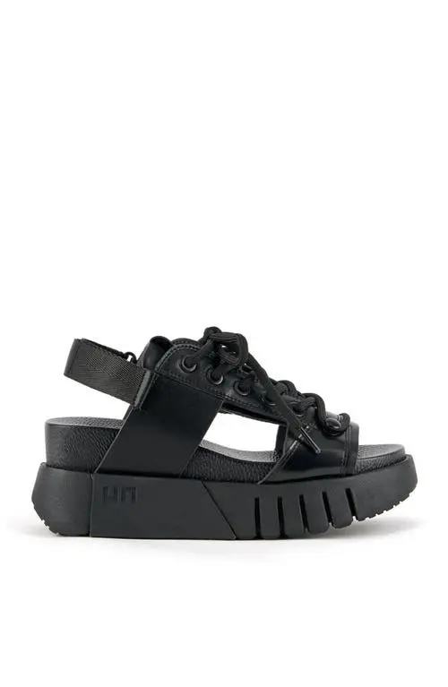 United Nude Delta Sporty Sandals - Black