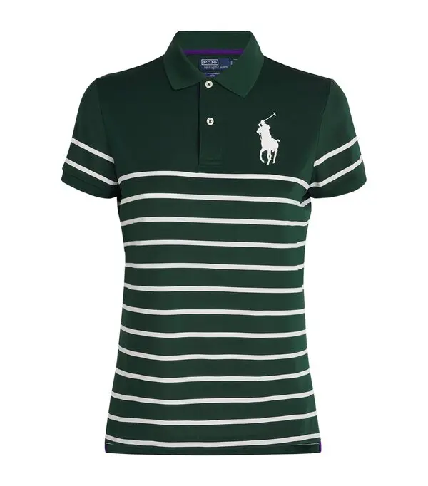 Polo Ralph Lauren X Wimbledon Stripe Polo Shirt - Green