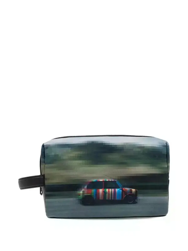 Paul Smith Car-print Cosmetic Pouch