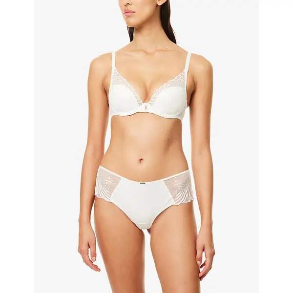 Chantelle Legend Plunge T-shirt Lace Bra