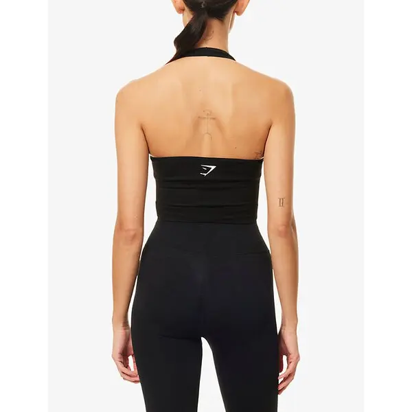 GYMSHARK Vital Seamless Halter Neck Tank Top