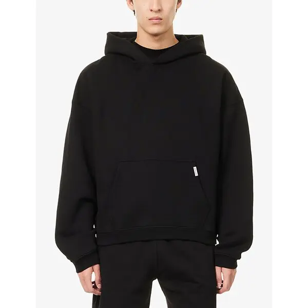 REPRESENT Logo-embellished Cotton Hoody