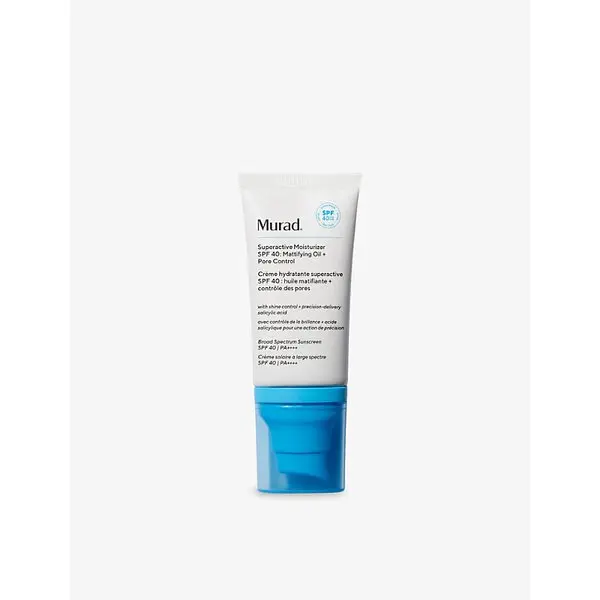 MURAD Superactive Moisturiser Spf 40: Mattifying Oil + Pore Control - One-color