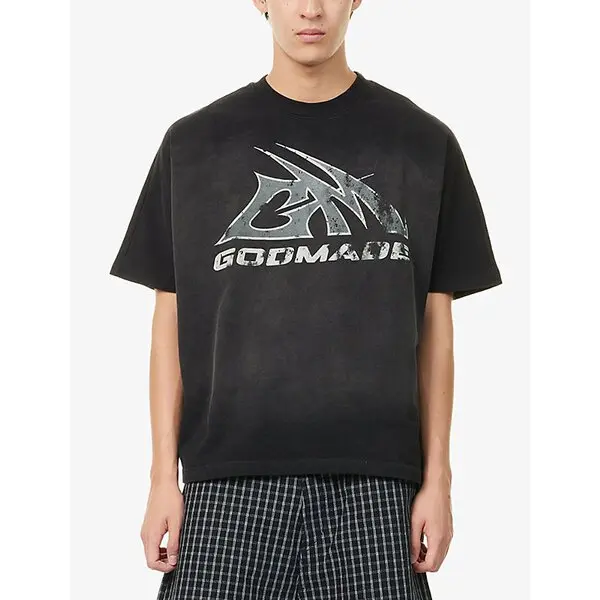 GODMADE Core Graphic-print Cotton T-shirt