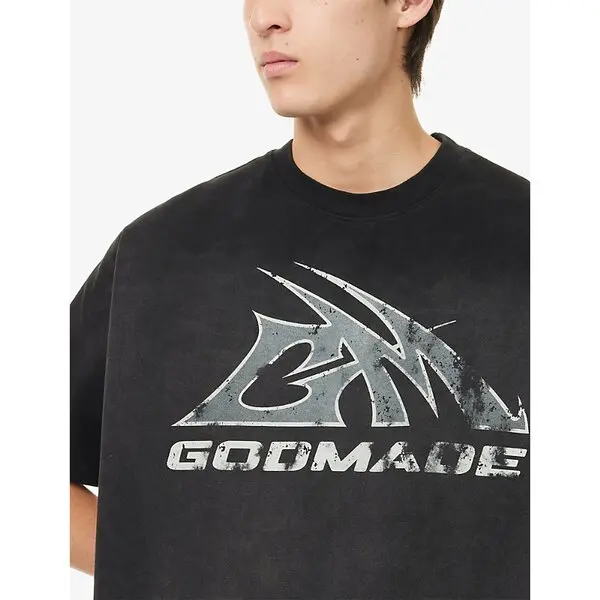 GODMADE Core Graphic-print Cotton T-shirt