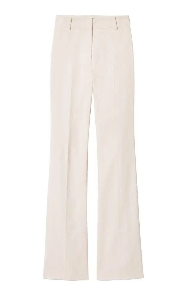 NILI LOTAN Corette Cotton Pant - Ivory