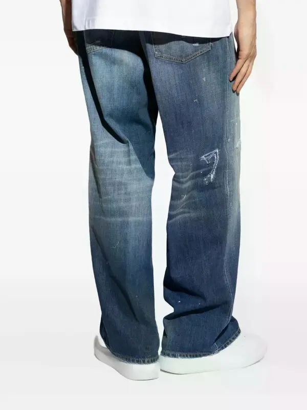 Dsquared2 Faded Patchwork Jeans