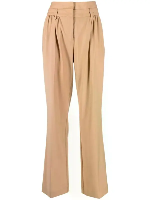 THE GARMENT Straight-leg Tailored Trousers