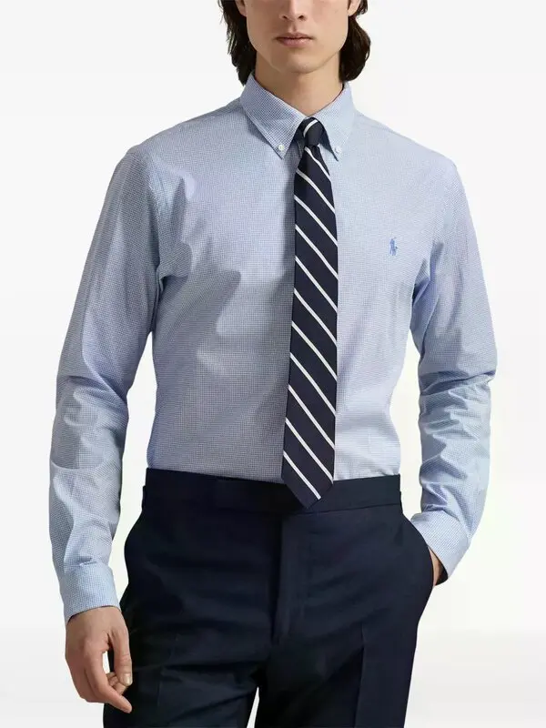 Polo Ralph Lauren Checked Button-down Shirt - Blue