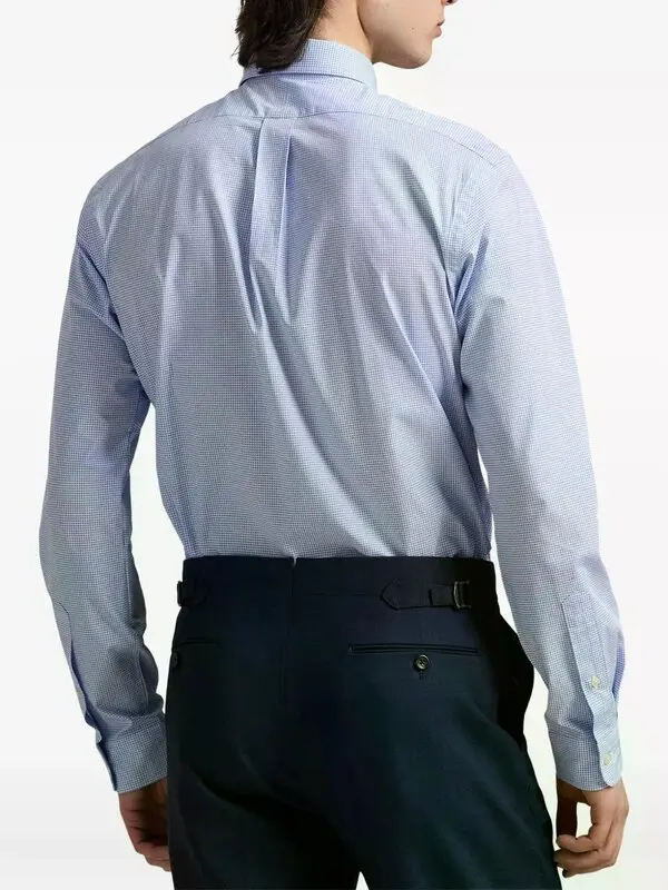 Polo Ralph Lauren Checked Button-down Shirt - Blue