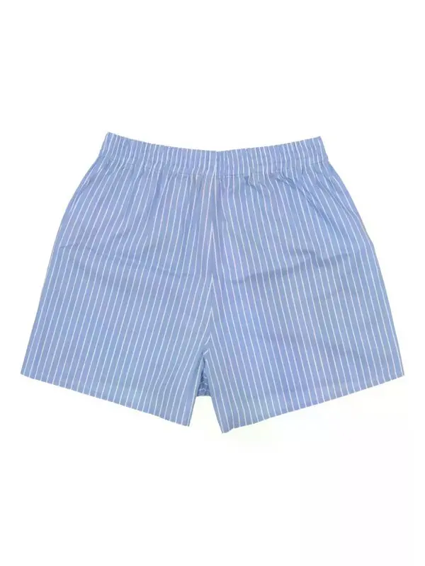 LA ROSE Striped Loungewear Shorts