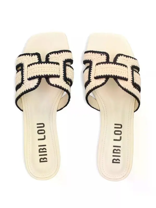 BIBI LOU Leather Flat Sandals