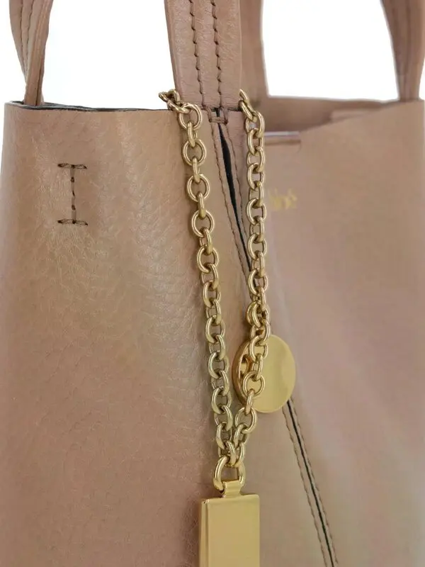Chloé Small Grained Leather Tote Bag