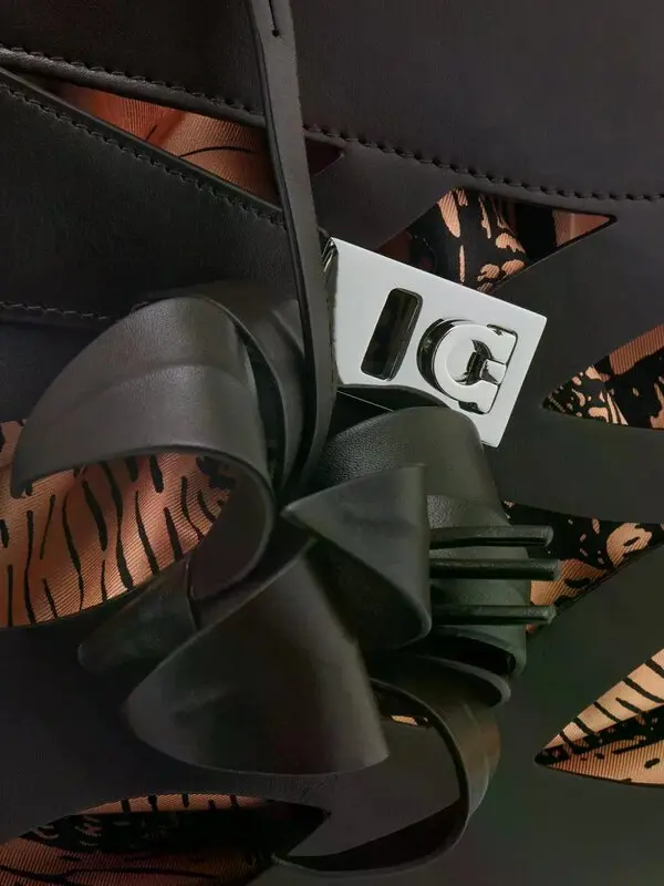 FERRAGAMO Large Back To Earth Hug Tote Bag