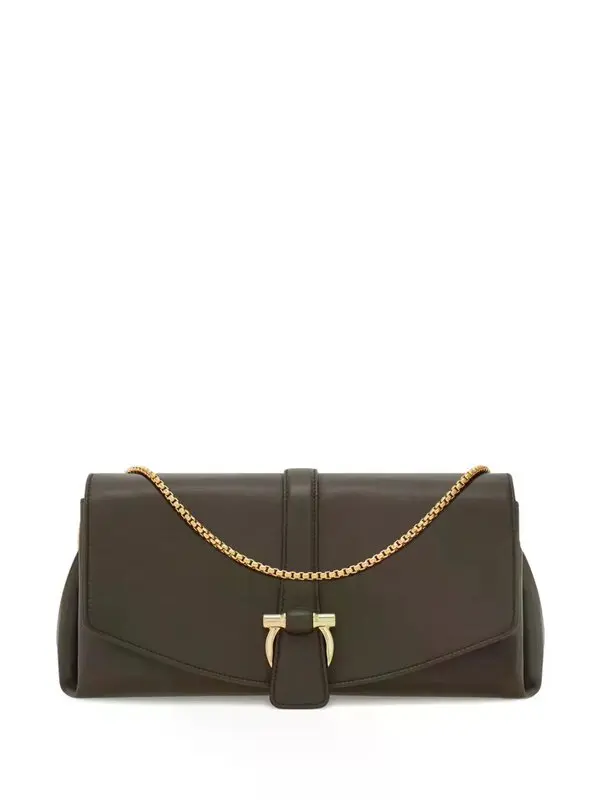FERRAGAMO Small Front Flap Shoulder Bag