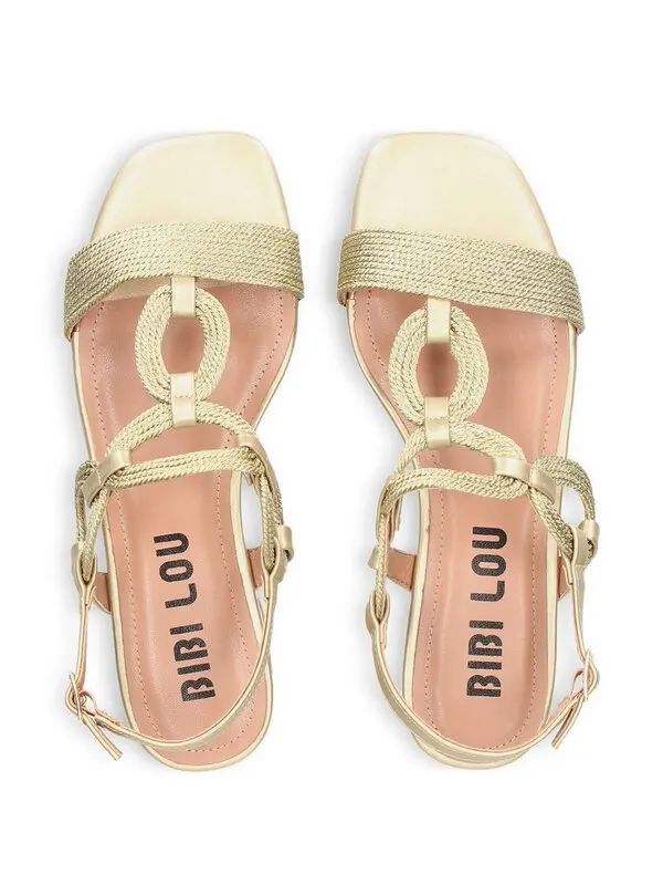 BIBI LOU Leather Flat Sandals