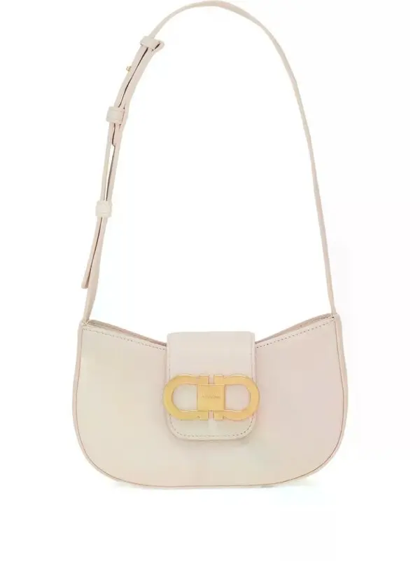 FERRAGAMO Gancini Shoulder Bag - Pink