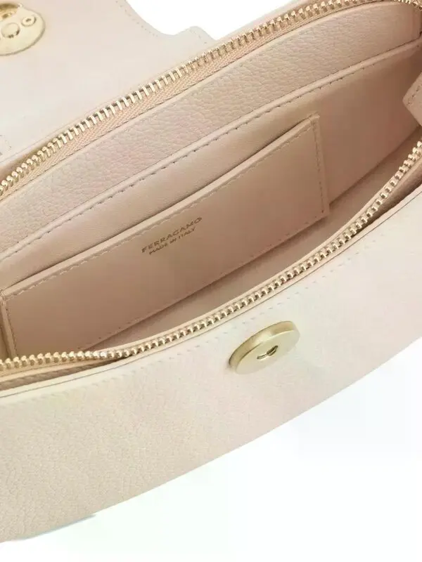 FERRAGAMO Gancini Shoulder Bag - Pink