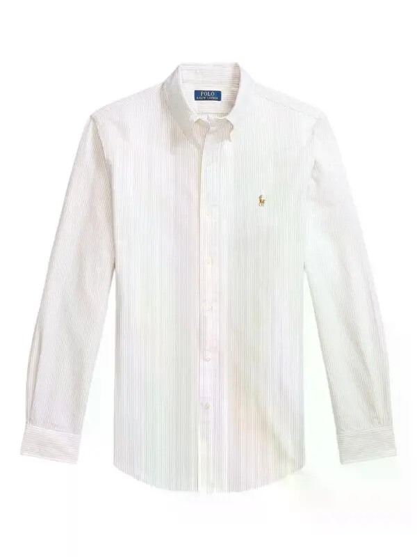 Polo Ralph Lauren Striped Button-down Shirt - Neutrals