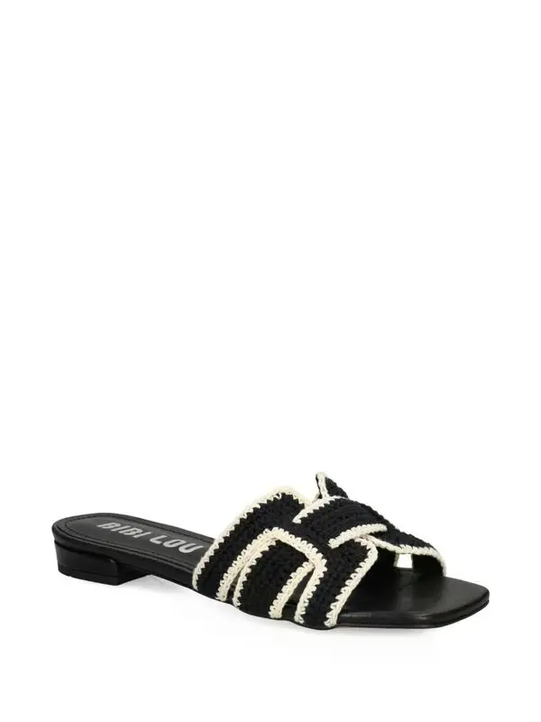 BIBI LOU Leather Flat Sandals