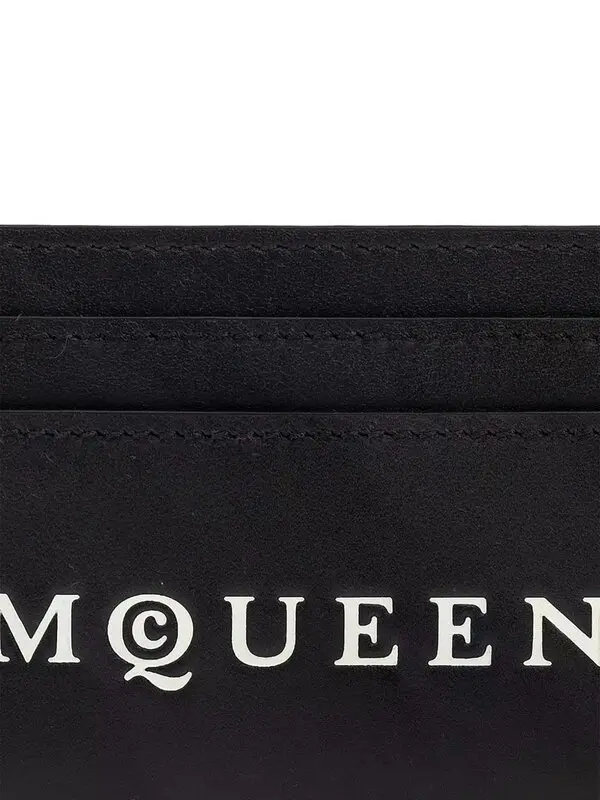 Alexander McQueen Logo-print Cardholder