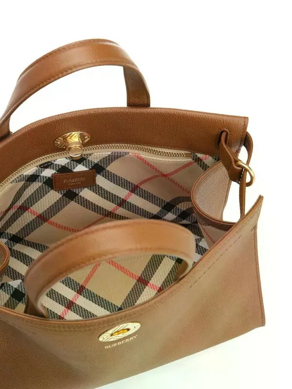 Burberry Small Cotswolds Tote Bag - Brown