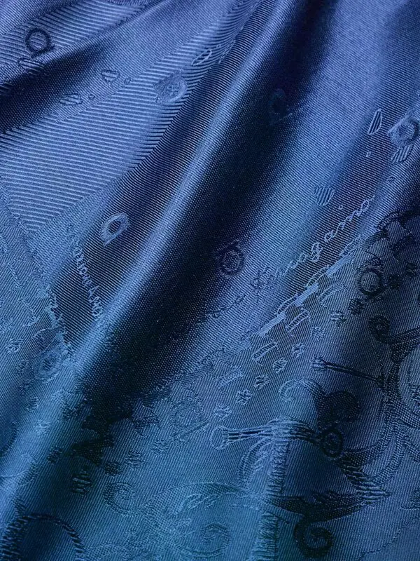 FERRAGAMO Palazzo-jacquard Silk Scarf