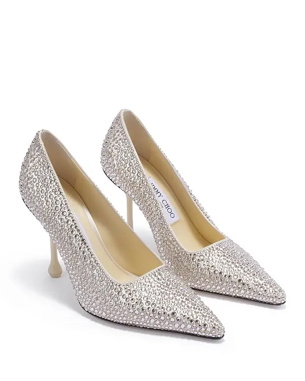 JIMMY CHOO Ixia 95 Pumps - Buttermilk